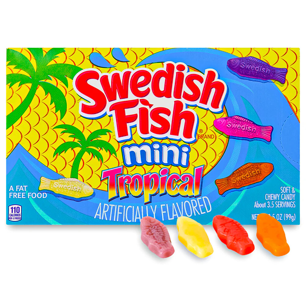 Swedish Fish Mini Tropical – Candy Krash